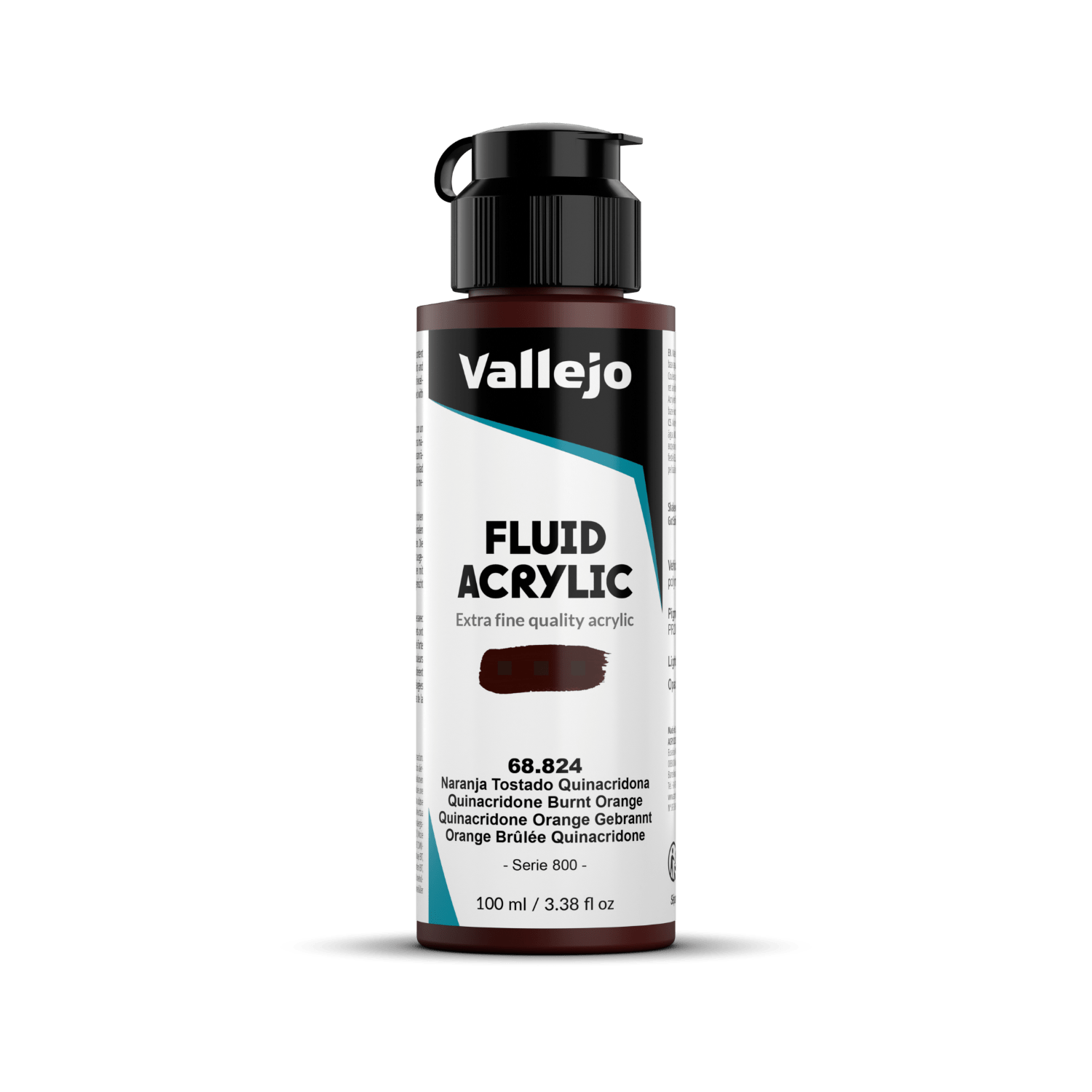 Vallejo | Fluid, Quinacridone Burnt Orange